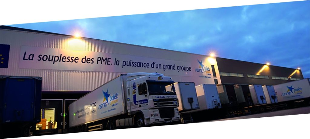 Distribution de palettes via le Réseau ASTRE | Palet System